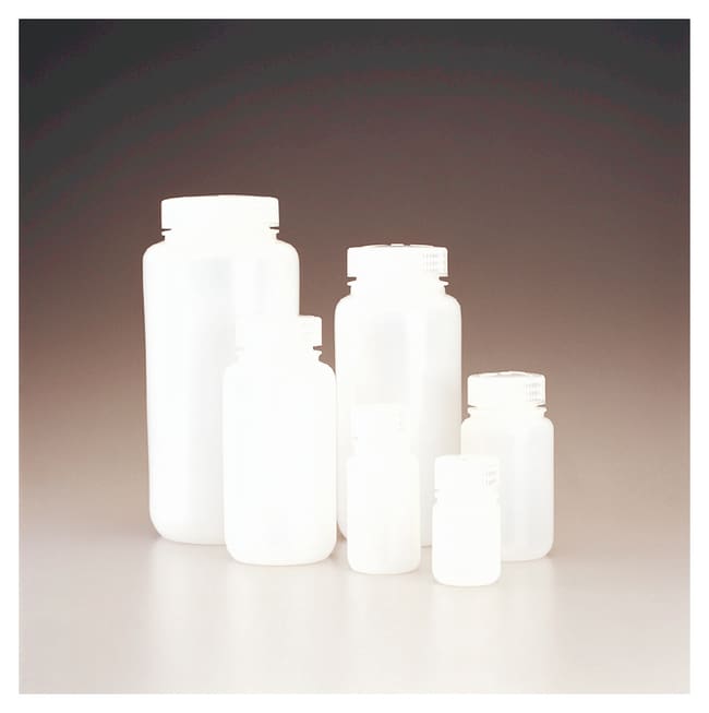 Nalgene™ Wide-Mouth Lab Quality HDPE Bottles