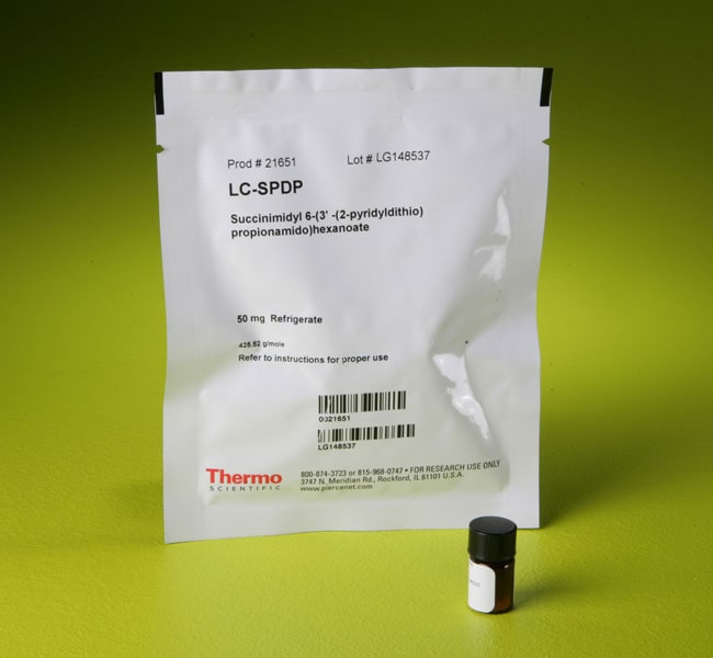 LC-SPDP (succinimidyl 6-(3(2-pyridyldithio)propionamido)hexanoate)